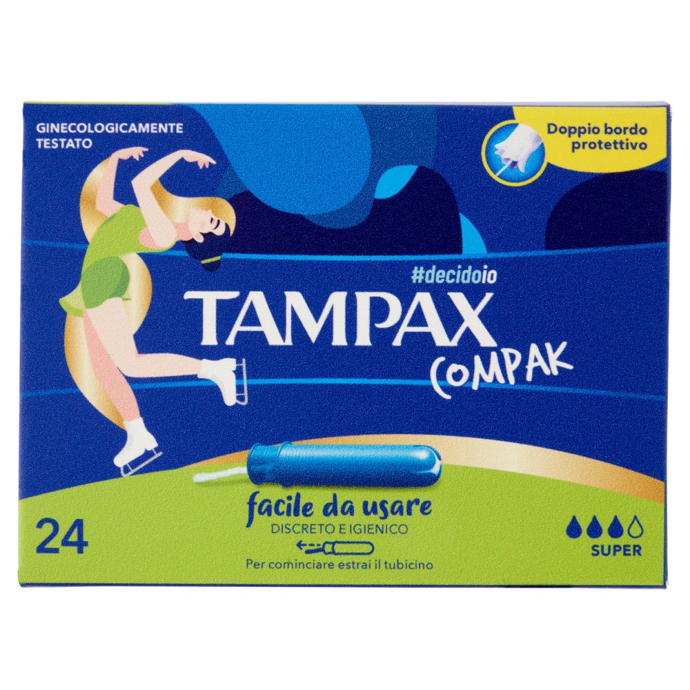 Assorbenti Interni Super Tampax Compak | Bennet Online