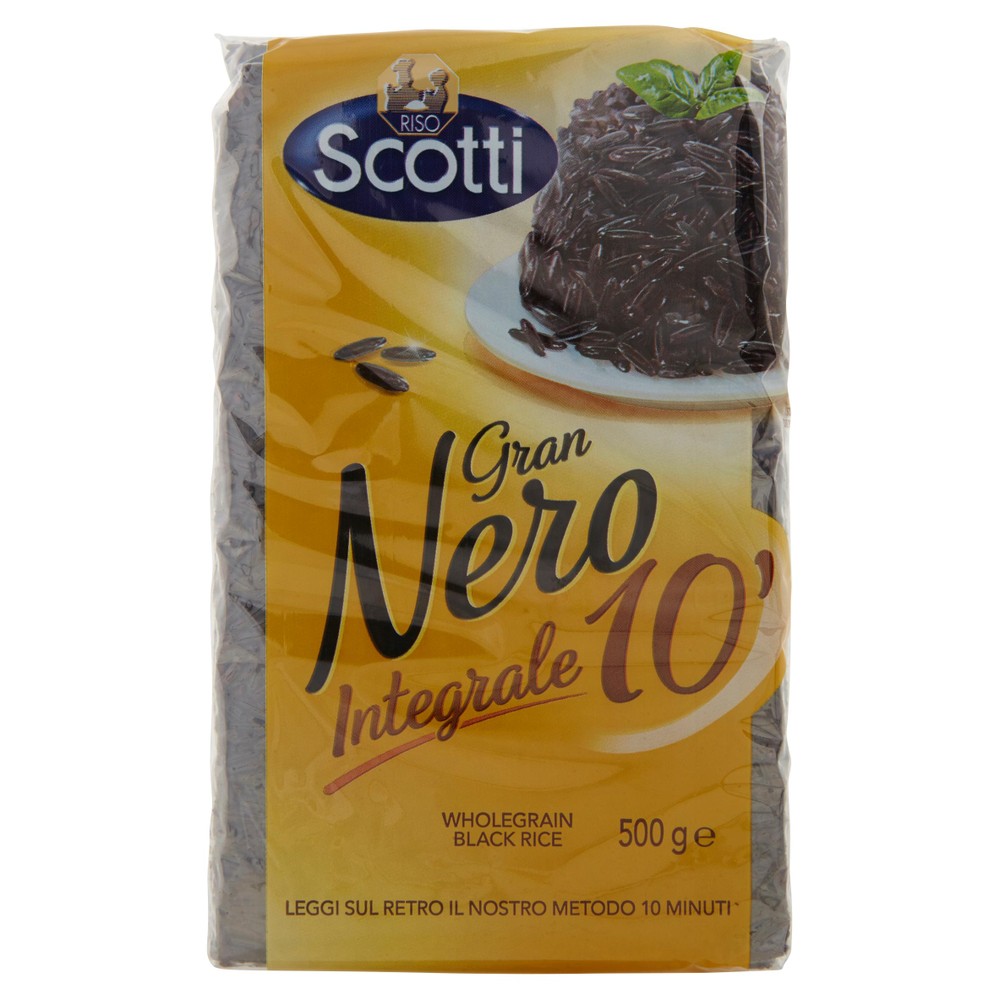 Riso Gran Nero Integrale Parboiled Scotti | Bennet Online