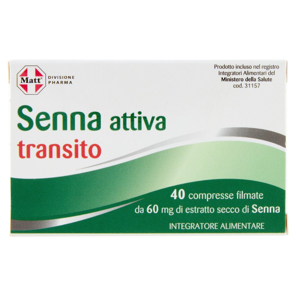 Senna Attiva Matt 40 Compresse | Bennet Online